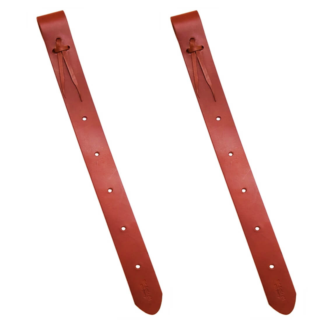 Harness Leather Rear Flank Billet Set ⋆ Hill Saddlery